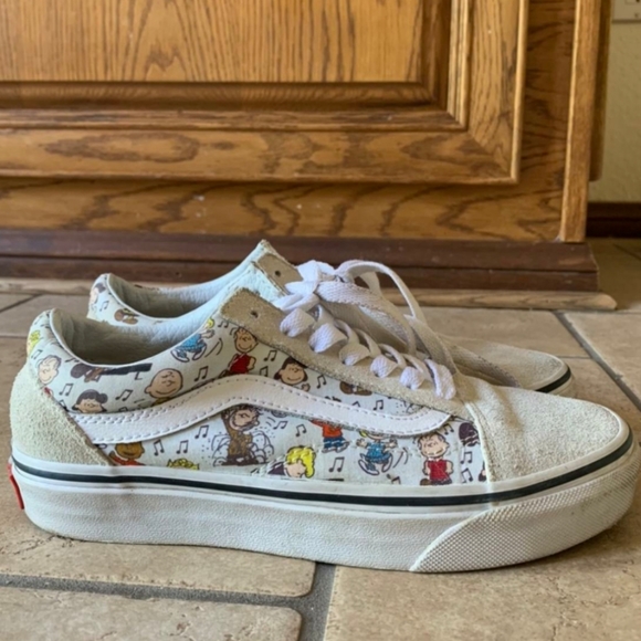 Vans | Shoes | Charlie Brown Snoopy Peanuts Vans X Shoes | Poshmark